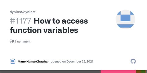 how to access function variables · issue 1177 · dyninst dyninst · github