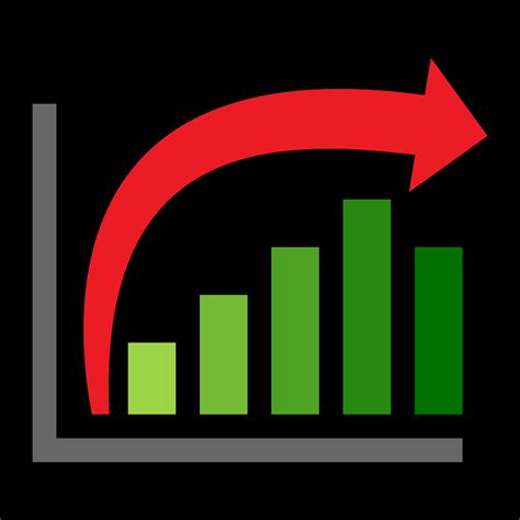 Bar Graph Vector Icon 546586 Vector Art At Vecteezy
