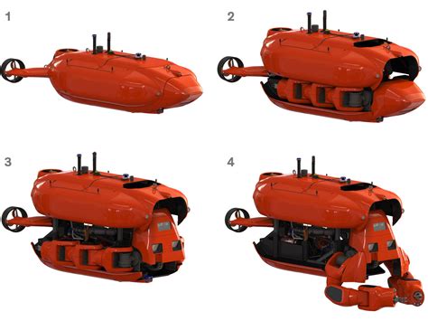 Aquanaut An Autonomous Electric Submarine That Can Transform Itself