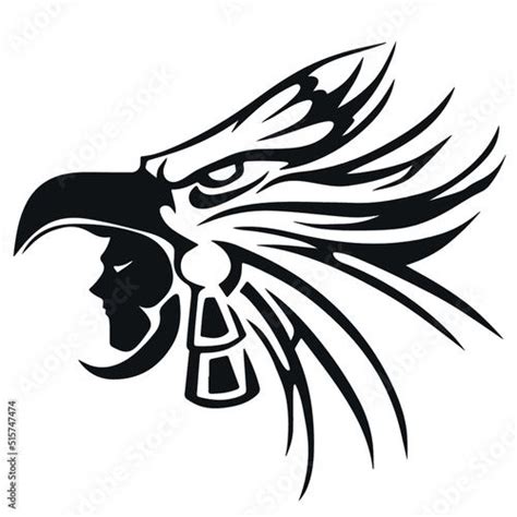 Photography Aztec Men By Animeve Aztec Eagle Drawing