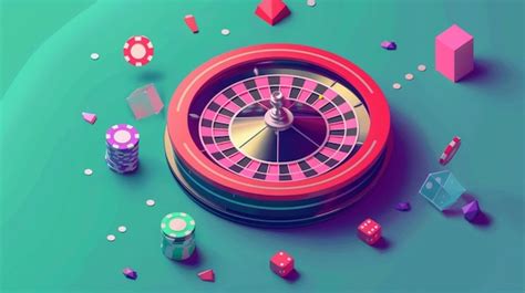 A Colorful Clock With A Green Background And A Colorful Dice On The Top Premium Ai Generated