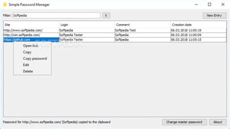 Simple Password Manager Download Softpedia