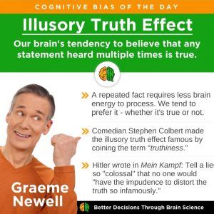 65740 Illusory Truth Effect - Graeme Newell