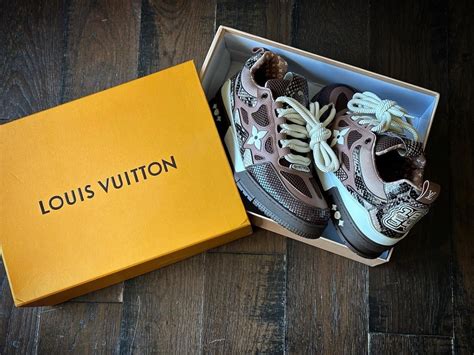 Lv Skate Sneaker ‘brown Python Rrepsneakers Lv Skate Sneaker ‘brown Python Rrepsneakers