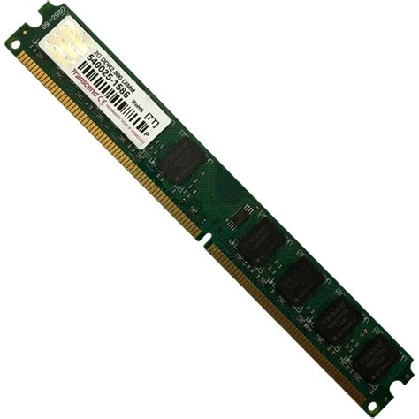 خرید و قیمت رم دسکتاپ Ddr2 تک کاناله 800 مگاهرتز Cl6 ترنسند مدل Dimm ظرفیت 2 گیگابایت ترب