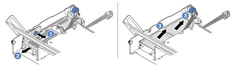 Remove A Raid Flash Power Module From The Middle 2 5 Inch Drive Cage Thinksystem Sr650v2