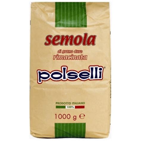 Włoska mąka Semola - do makaronu i wypieków, 1 kg - sklep Fettine