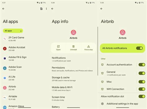How To Customize Notification Permissions In Android Android Central