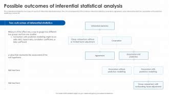 Statistical Analysis Techniques Possible Outcomes Of Inferential