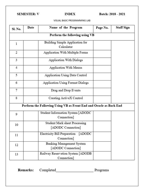 vb practical programs pdf computing software development