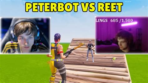 Peterbot VS Reet 1V1 BuildFights - YouTube