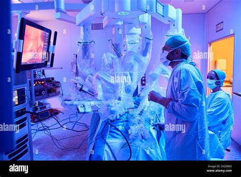 Surgical Treatment Of Prostate Cancer Radical Prostatectomy Da Vinci Surgical Robot Team Of