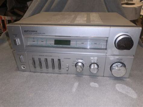 Vintage Sears Integrated Amplifier And Stereo Tuner Found In Estate Cleanout 4061594461