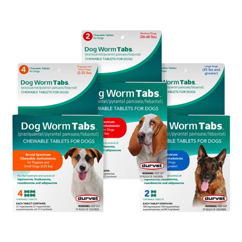 Durvet Dog Worm Tabs H Brand Livestock Pet And Garden Supply