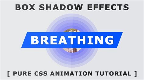 pure css breathing animation css animation effects html css box