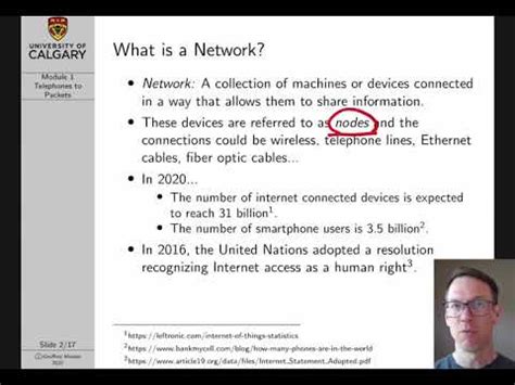 Computer Networks Lecture 1: Telephones to Packets - YouTube