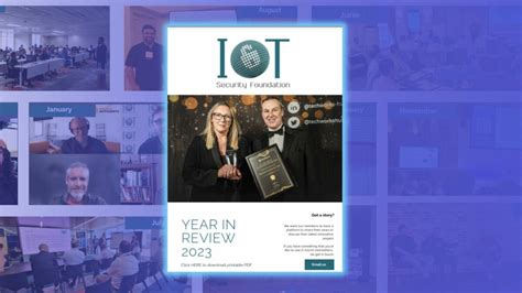 Iotsf Annual Review Iot Security Foundation