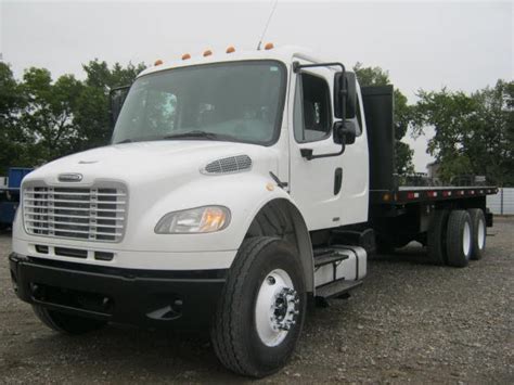 Sold 2007 Freightliner M2 106 Extended Cab Flatbed Princeton Moffett