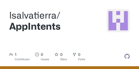Github Lsalvatierraappintents