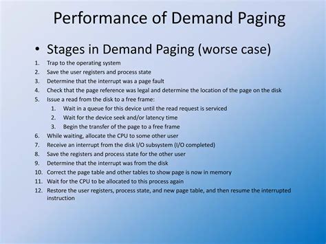 Operating System 37 Demand Paging Pptx