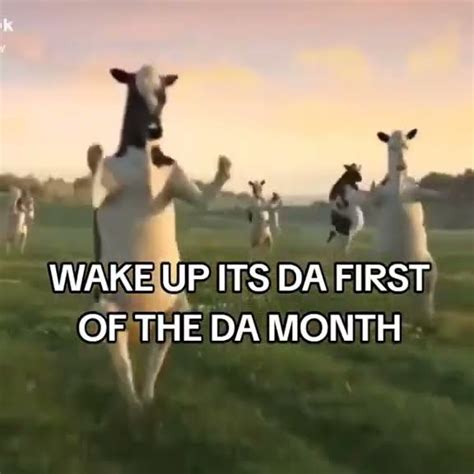 Wake Up Its The First Of The Month And Year Youtube