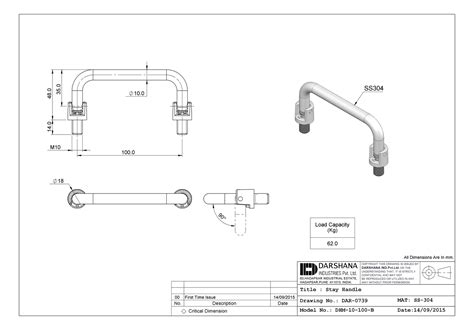 Ss U Handle Dhm 10 100 B Universal Electronic Agencies India