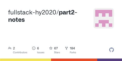GitHub Fullstack Hy Part Notes