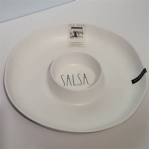 Rae Dunn Kitchen Rae Dunn Chip And Dip Platter Nwt Poshmark