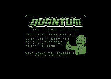 CSDb Quantum Vault Intro By Quantum