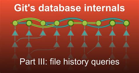 Gits Database Internals Iii File History Queries Rprogramming