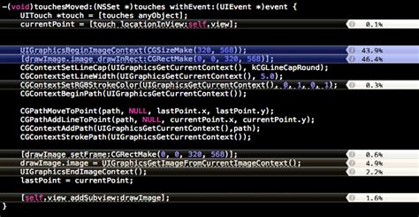 Ios Why Does My Coregraphics Drawingcode Cause Lag Stack Overflow