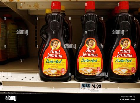 Aunt Jemima Syrup Hi Res Stock Photography And Images Alamy