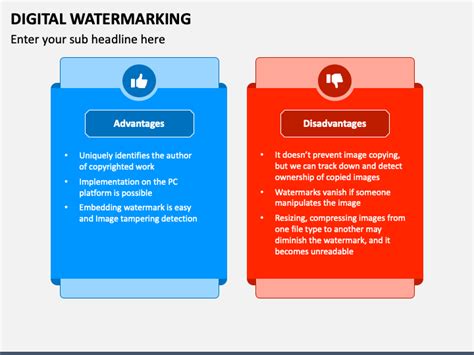 Digital Watermarking PowerPoint And Google Slides Template PPT Slides