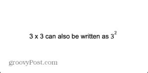 How To Type Exponents In Google Docs