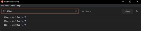 Postman Console Log Can We Highlight Certain Text In Bold And Color 🙋