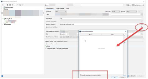 What Are Parent Environment Variables In Context Of JUNIT Run Configurations In IntelliJ