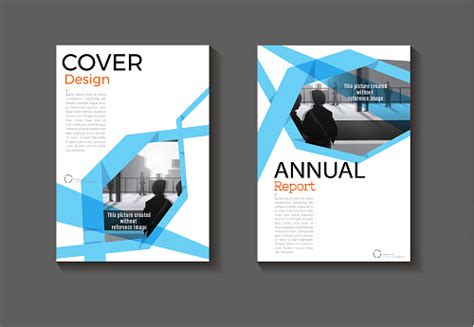 레이아웃 추상 파란색 배경이 현대 표지 디자인 현대 책 커버 책자 표지 템플릿 연례 보고서 잡지와 전단지 벡터 A4 0명에 대한