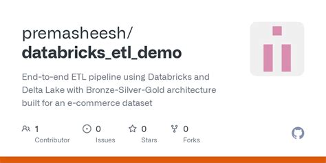 Github Premasheeshdatabricksetldemo End To End Etl Pipeline Using