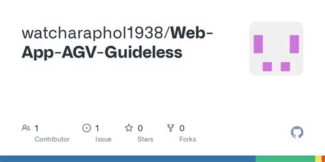 GitHub Watcharaphol Web App AGV Guideless