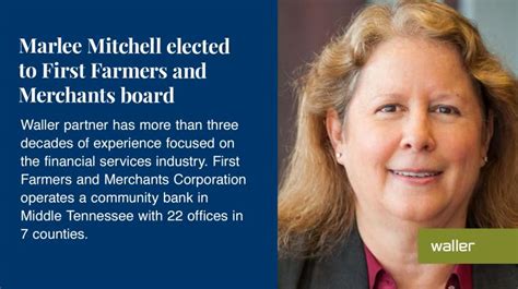 Waller On Linkedin Congratulations To Waller Partner Marlee Mitchell
