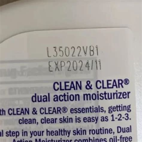 clean and clear batch code checker