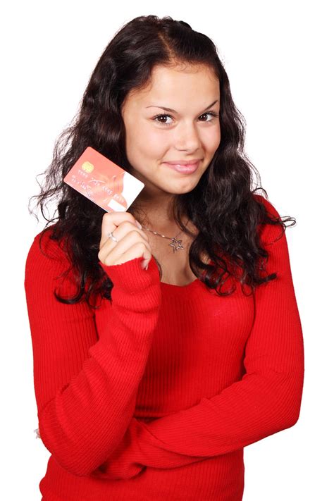 Woman With Credit Card Free Stock Photo Public Domain Pictures