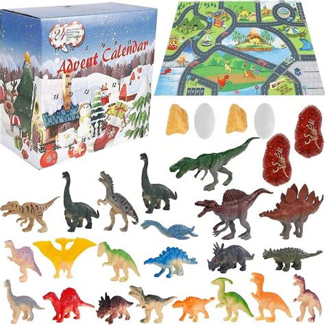 לוח השנה של דינוזאורים 2024 לוח שנה 2024 ספירה לאחור של 24 ימים