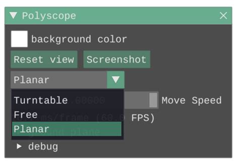 2d Data Polyscope Python