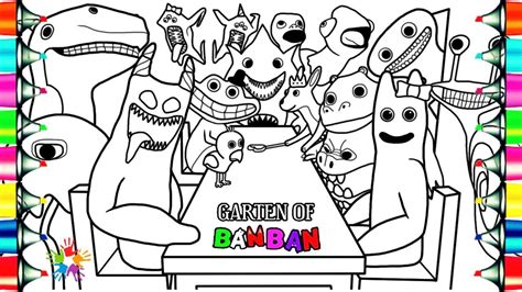 Garten Of Banban 4 Coloring Pages Pdf
