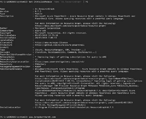 How To Enable Azure Resource Graph In Powershell And Azure Cli · Jorge Bernhardt