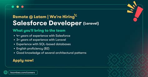 Michelle Certain On Linkedin Salesforce Developer Laravel Koombea Inc Career Page