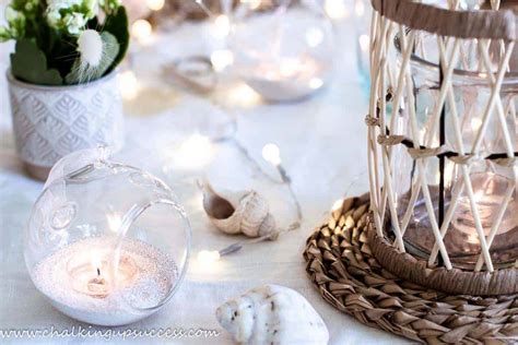 Sand And Shell Centerpieces
