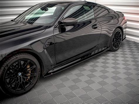 Bmw M4 G82 2021 Side Skirts Diffusers V1 Maxton Design Vudu
