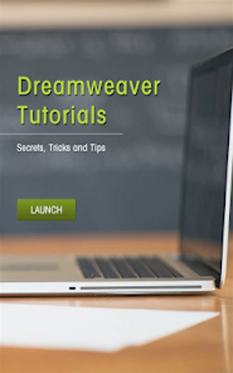 Tutorials For Dreamweaver Free For Android Download